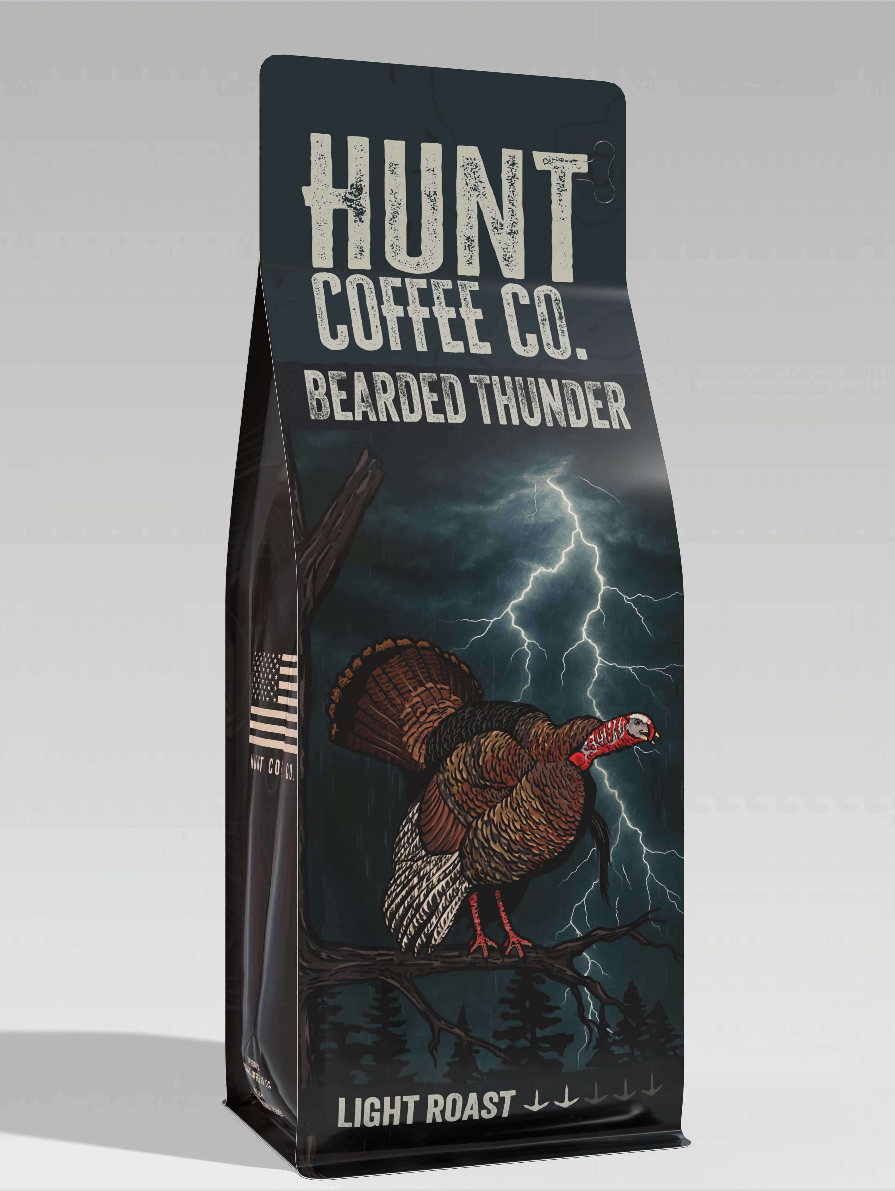 Hunt Coffee Co. Bearded Thunder Light Roast Coffee – HuntVault