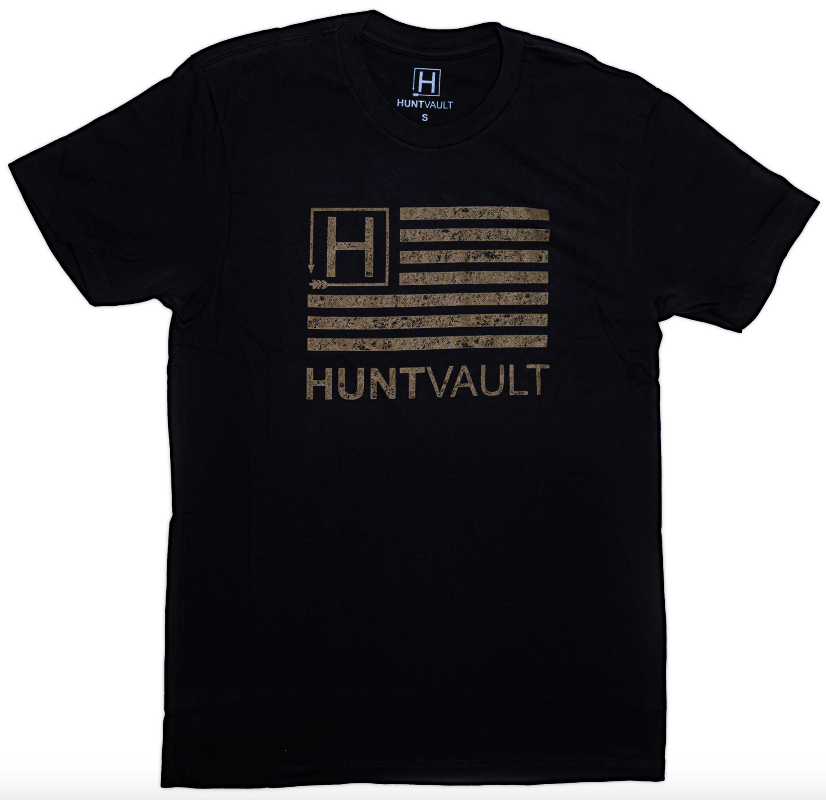 HuntVault Patriot T-Shirt (Black)